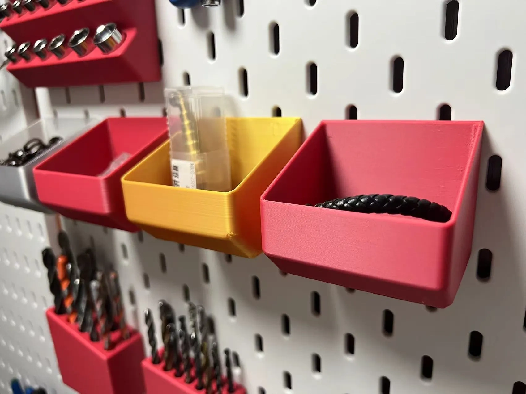 Pegboard Accessory-Parts Storage Box by ken-wong - MakerWorld