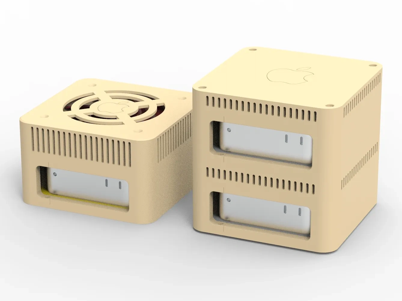 [Official Version 1.2] Modular frame for mac mini4, with optional dust ...