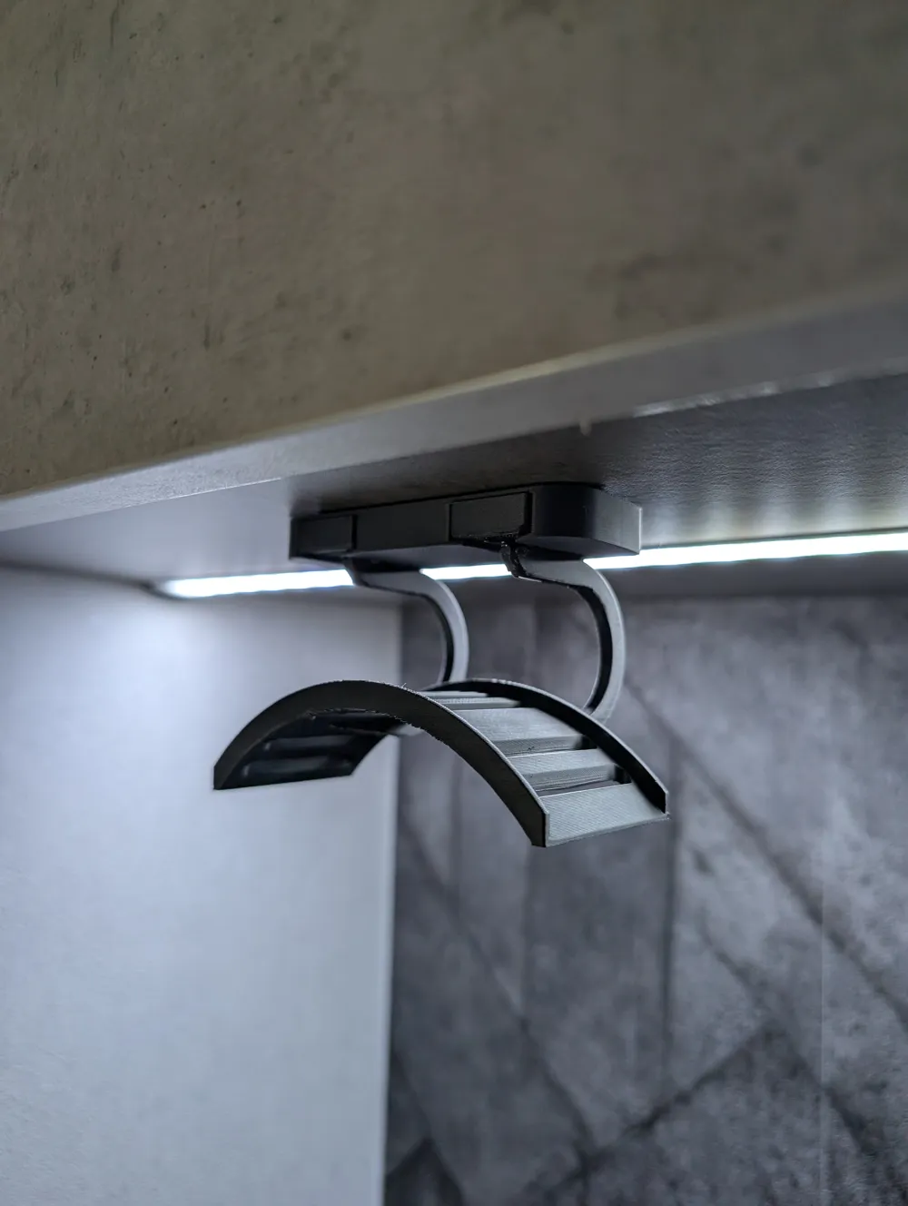 Support de casque paramétrique - Modèle d'Impression 3D Gratuit ...