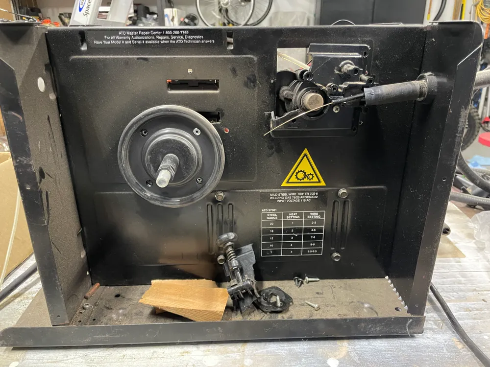 ATD 37001 Mig Welder wire drive tension arm by markcm - MakerWorld