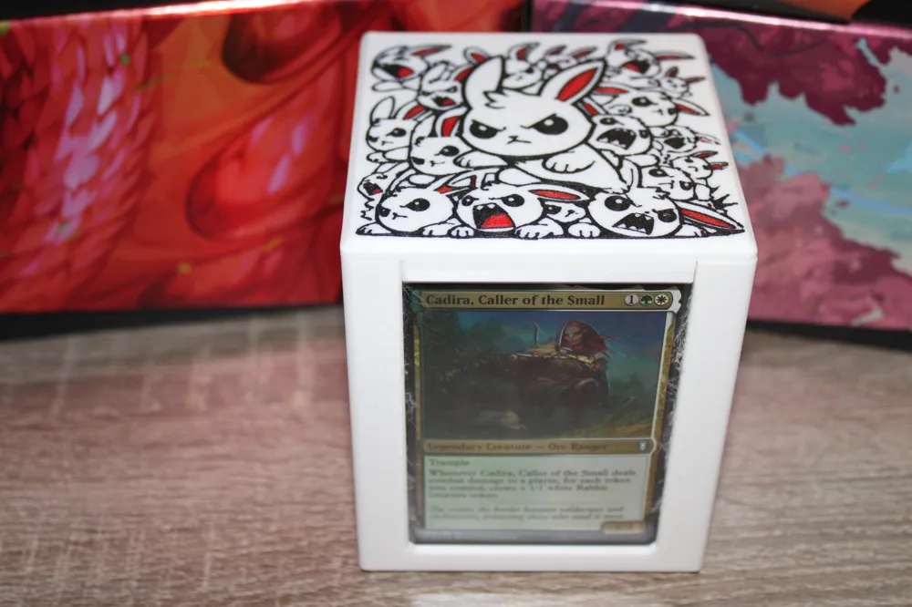 MTG EDH Commander Showcase Deck Box - Bunny Horde! by Westly - MakerWorld