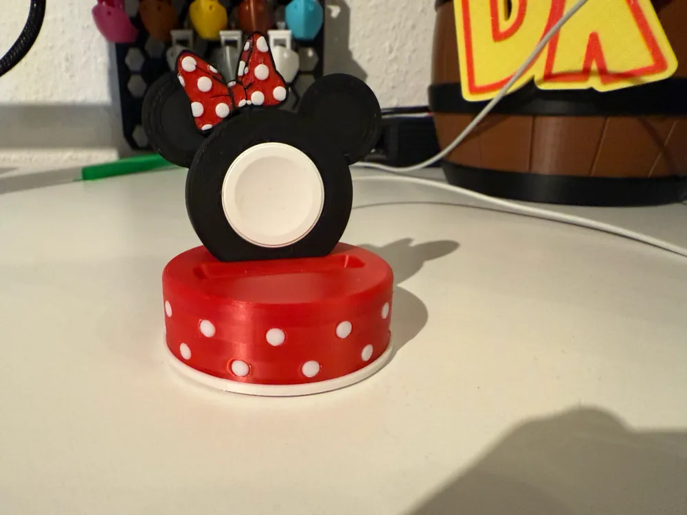 Minnie Apple Watch Halter (Ring) by Outblast87 - MakerWorld