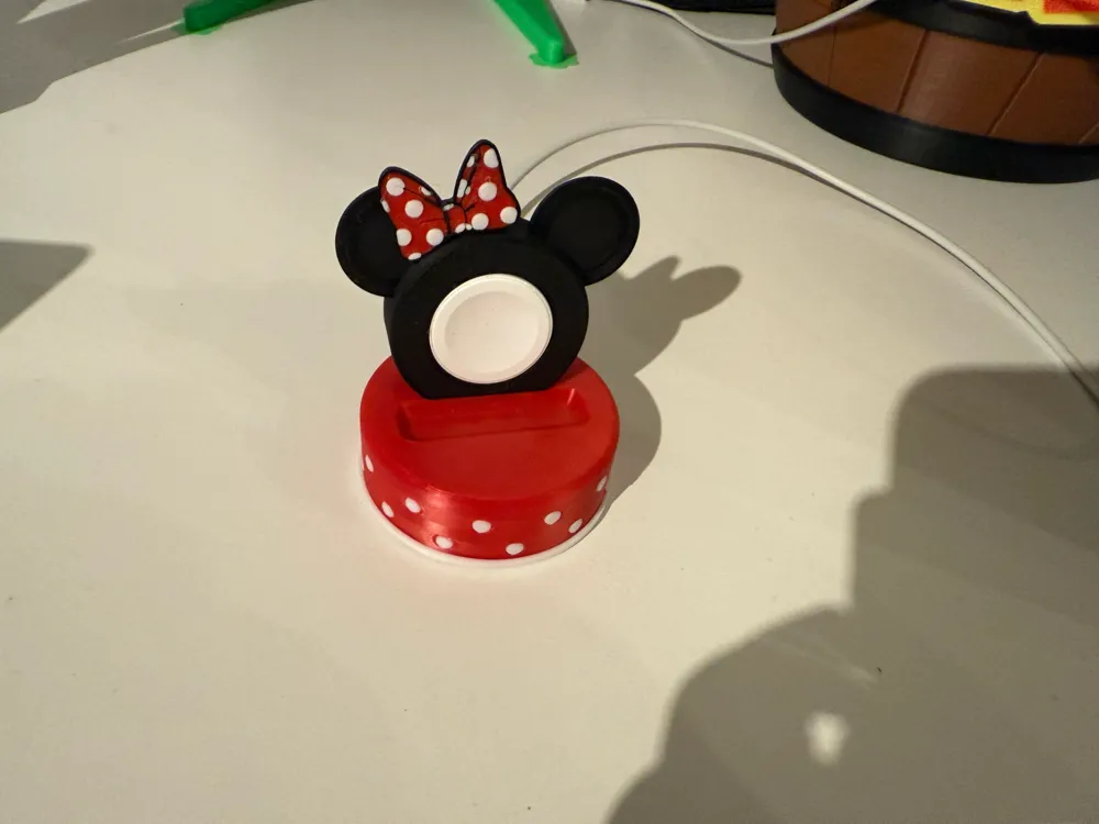 Minnie Apple Watch Halter (Ring) by Outblast87 - MakerWorld