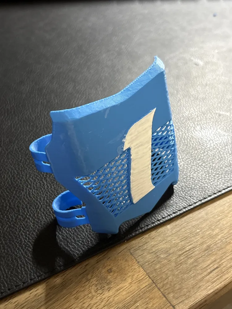 Vented Numbered Motocutz Front Plate (For E-Bikes) - Free 3D Print ...