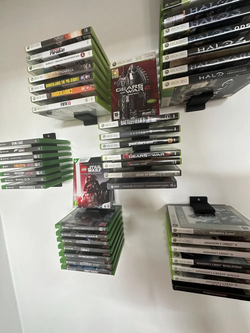 Xbox 360 Games Shelf by giulio.madlena - MakerWorld
