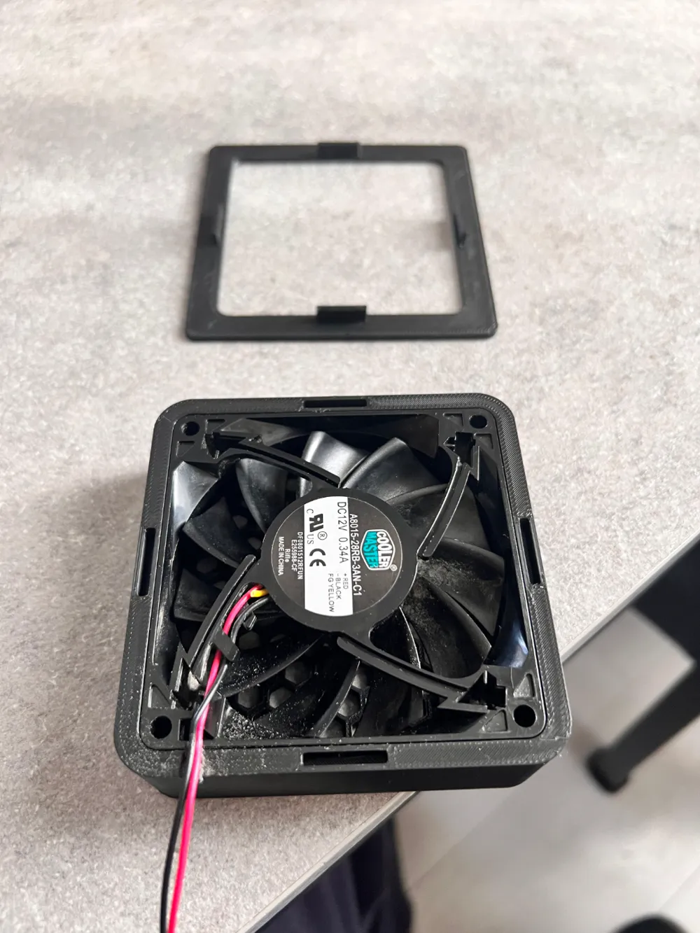 Box Fan 80mm carbon filter by LorisCreo - MakerWorld