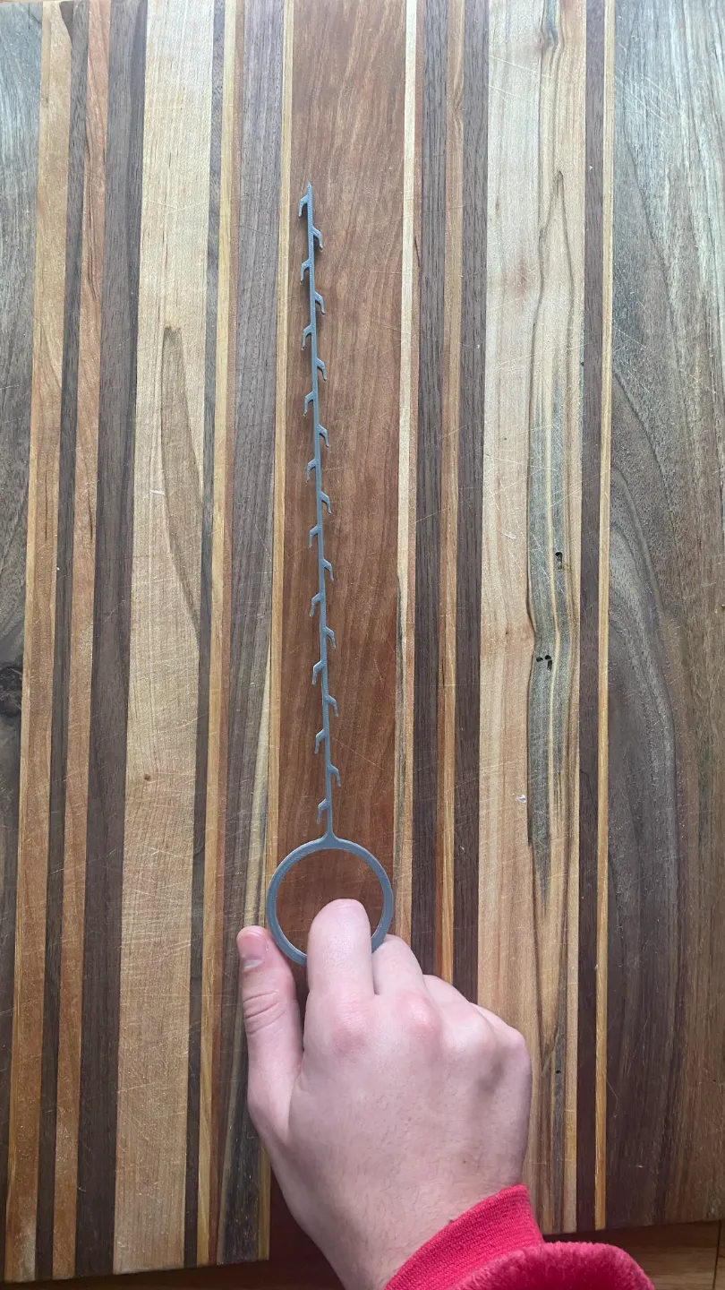 Extra long/sturdy Drain Snake - Free 3D Print Model - MakerWorld