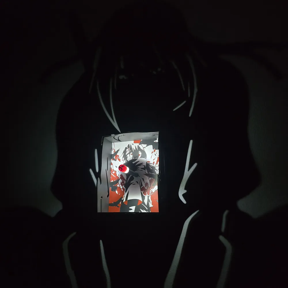 Itachi Shadow lamp - Free 3D Print Model - MakerWorld