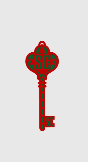 Santas Magical Key by Websters Creations - MakerWorld