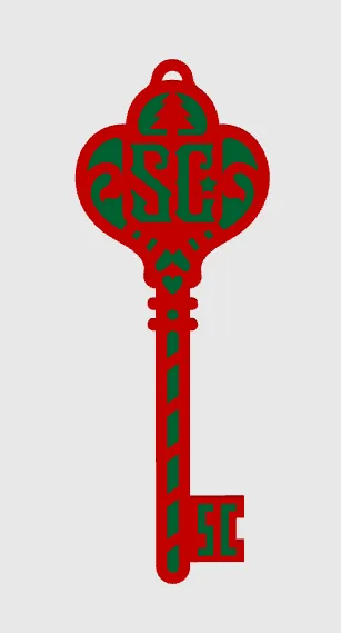 Santas Magical Key by Websters Creations - MakerWorld