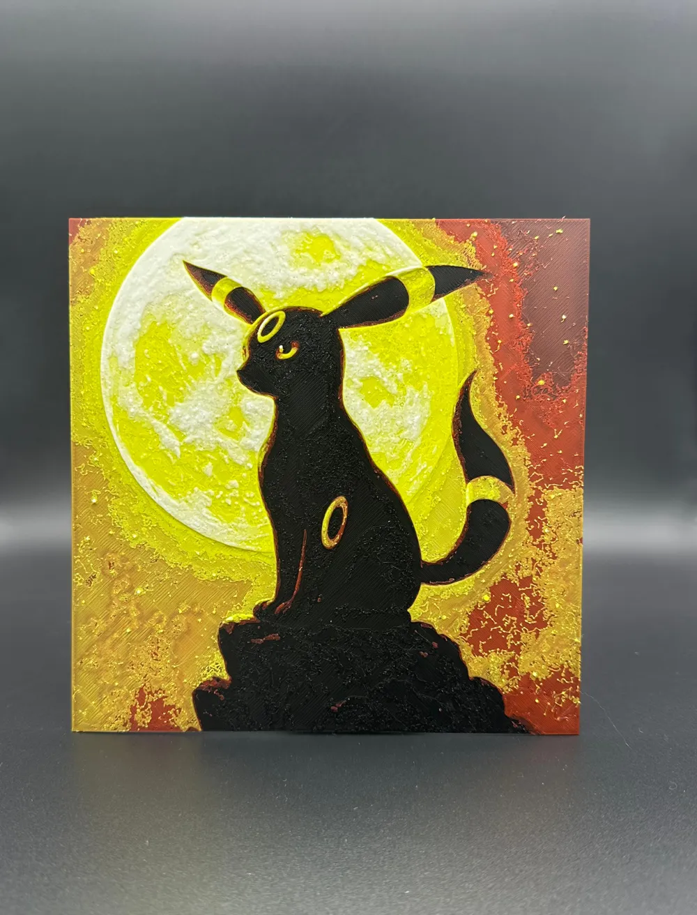 Umbreon - Pokemon - Hueforge - Free 3D Print Model - MakerWorld