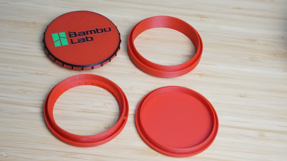 Spool Storage Box | Reuse Empty Filament Rolls - Free 3D Print Model ...