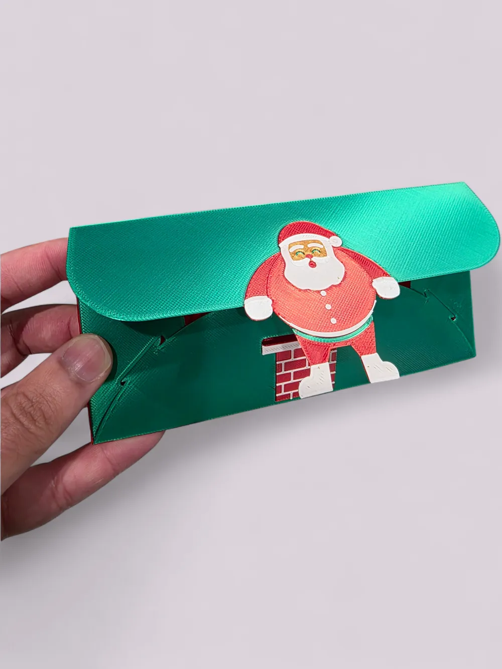 Christmas Gift Envelope Remixed by Dezain 3D MakerWorld: Download Free ...