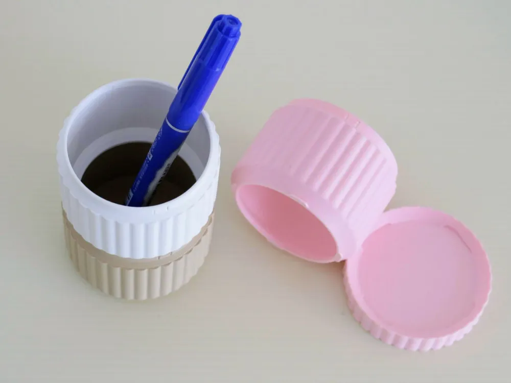 Quick-Snap Stackable Travel Storage Container by Nature Hut - MakerWorld