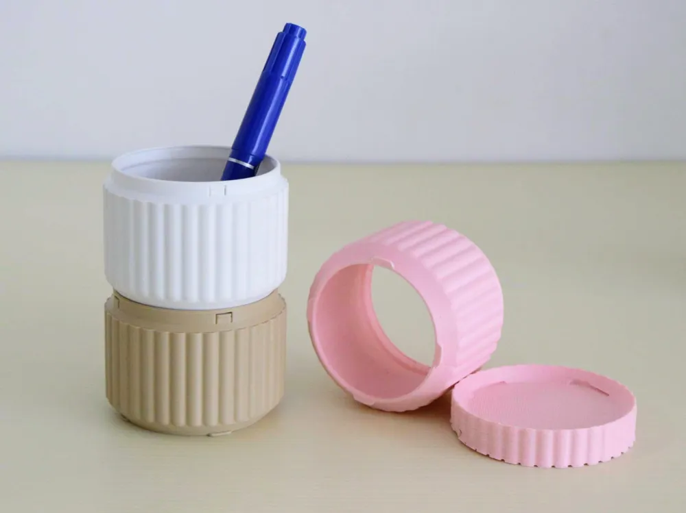 Quick-Snap Stackable Travel Storage Container by Nature Hut - MakerWorld