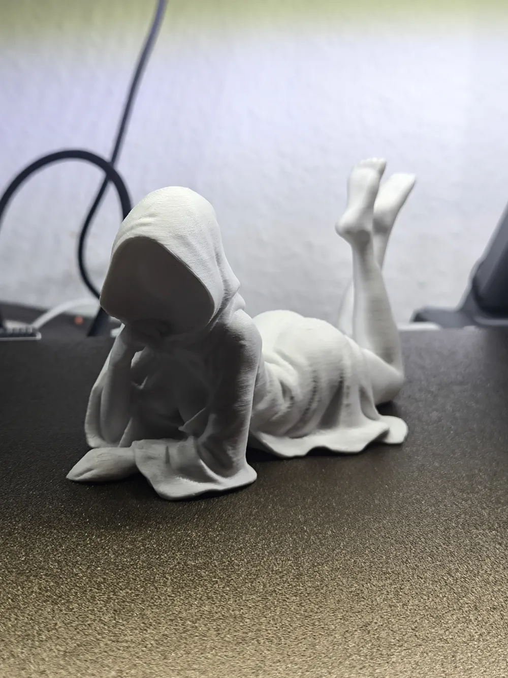 Gothic Figure lying women Sexy Nun Erotic - Free 3D Print Model ...