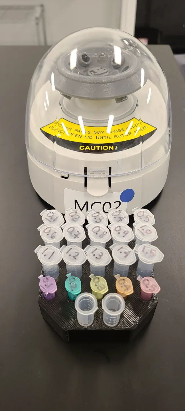 Microfuge Tube Rack by Cortexion - MakerWorld