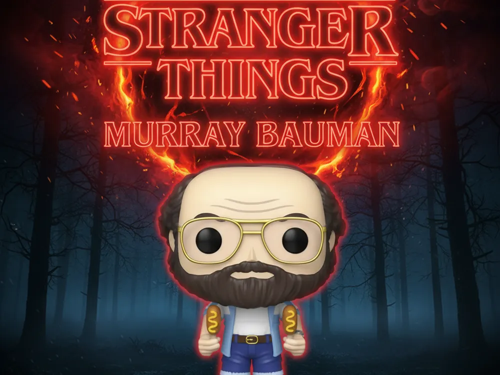 Stranger Things: Murray Bauman - Free 3D Print Model - MakerWorld