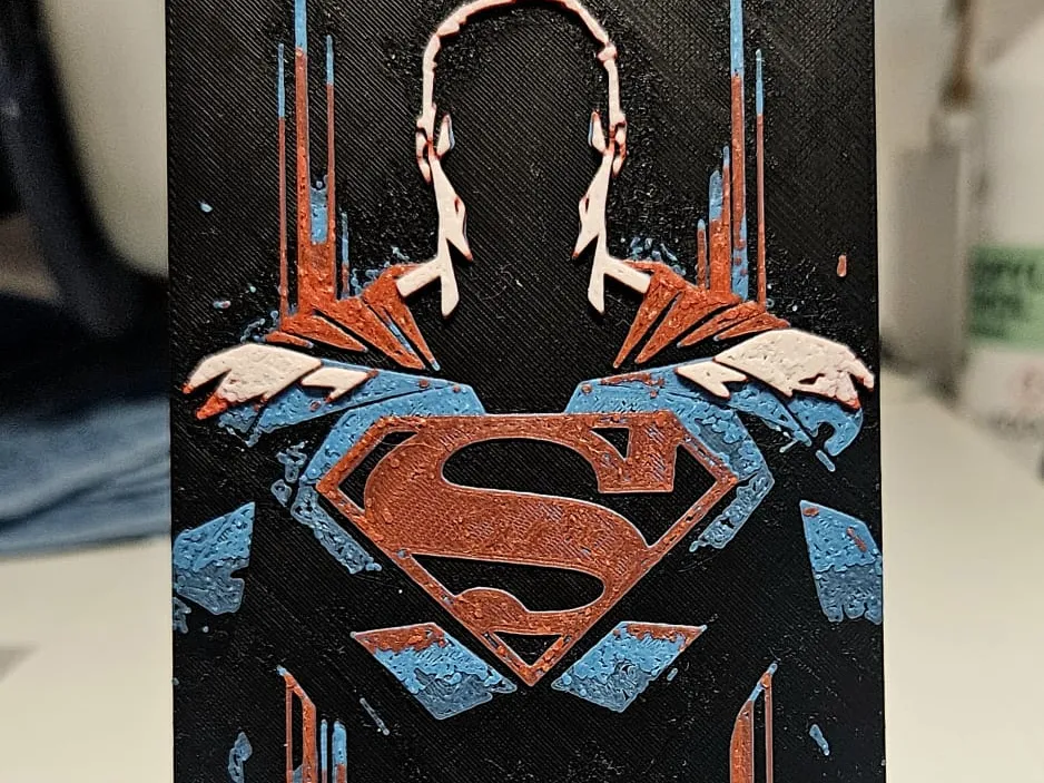 Superman Sketchy - Free 3D Print Model - MakerWorld