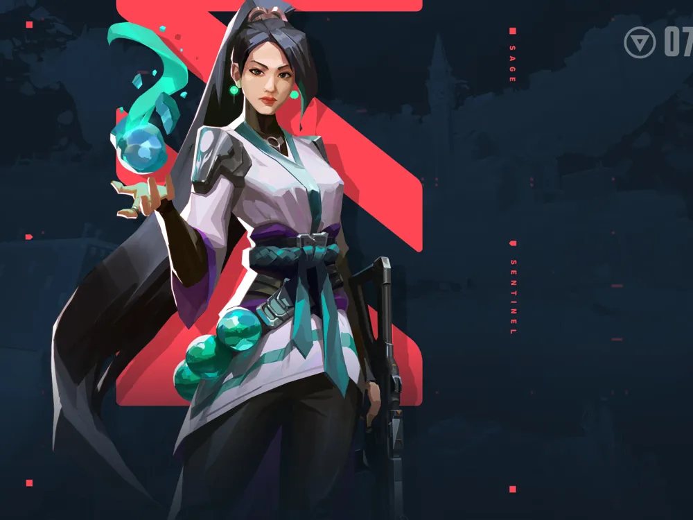 Sage Valorant Agent Model by SkyTrax - MakerWorld