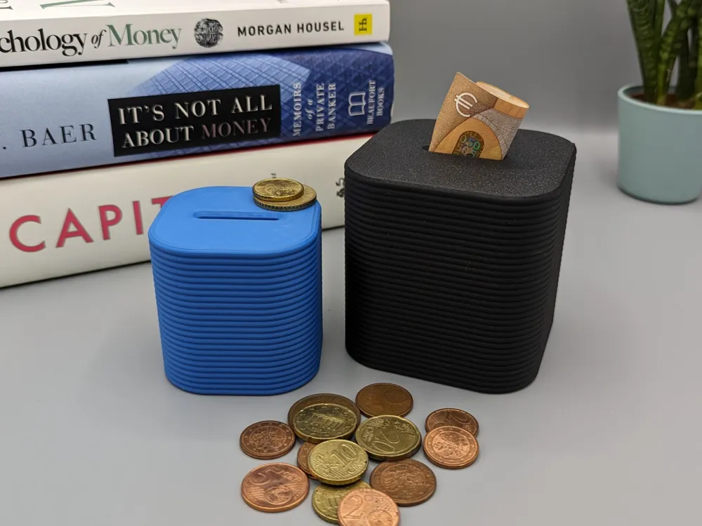 Money Bank - Free 3D Print Model - MakerWorld