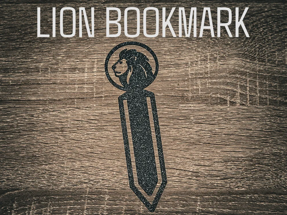 Bookmark - Lion by CoNcLuZiOn - MakerWorld