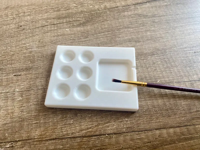 Paint palette - Free 3D Print Model - MakerWorld