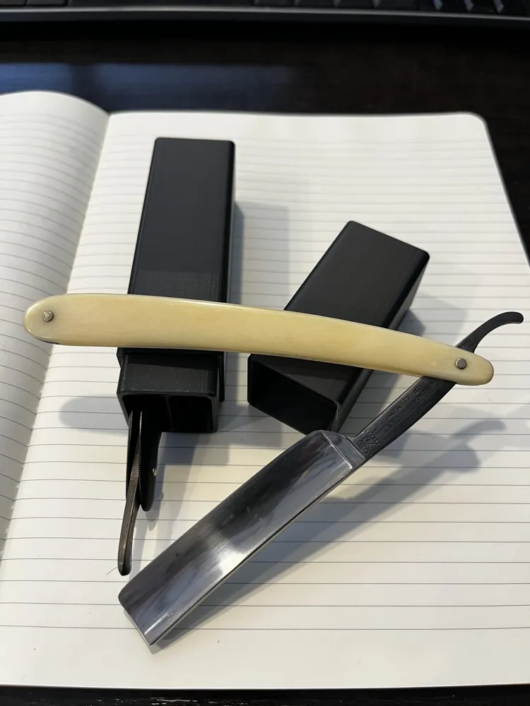 Straight Razor Dubble Storage Case by MWS MakerWorld: Download Free 3D ...