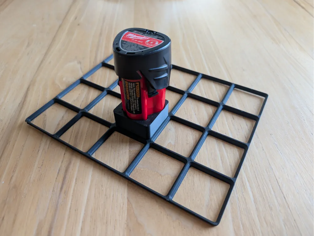 Milwaukee M12 Small Battery Holder - Gridfinity by DollaWrecka ...