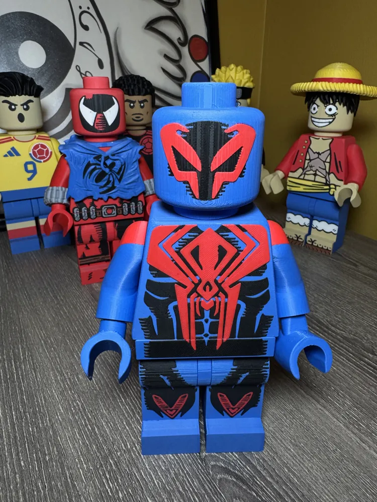 Spiderman 2099 Spider Verse Jumbo Fig 8 1/4" - Free 3D Print Model ...