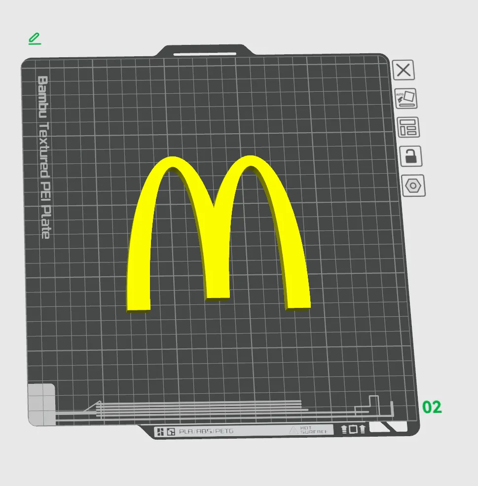 McDonald's Logo by sesh3d MakerWorld: Download Free 3D Models