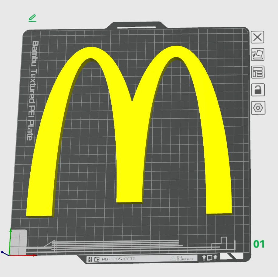 McDonald's Logo by sesh3d MakerWorld: Download Free 3D Models