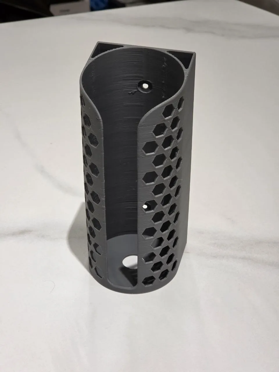 Honeycomb Trash Bag Holder - Free 3D Print Model - MakerWorld
