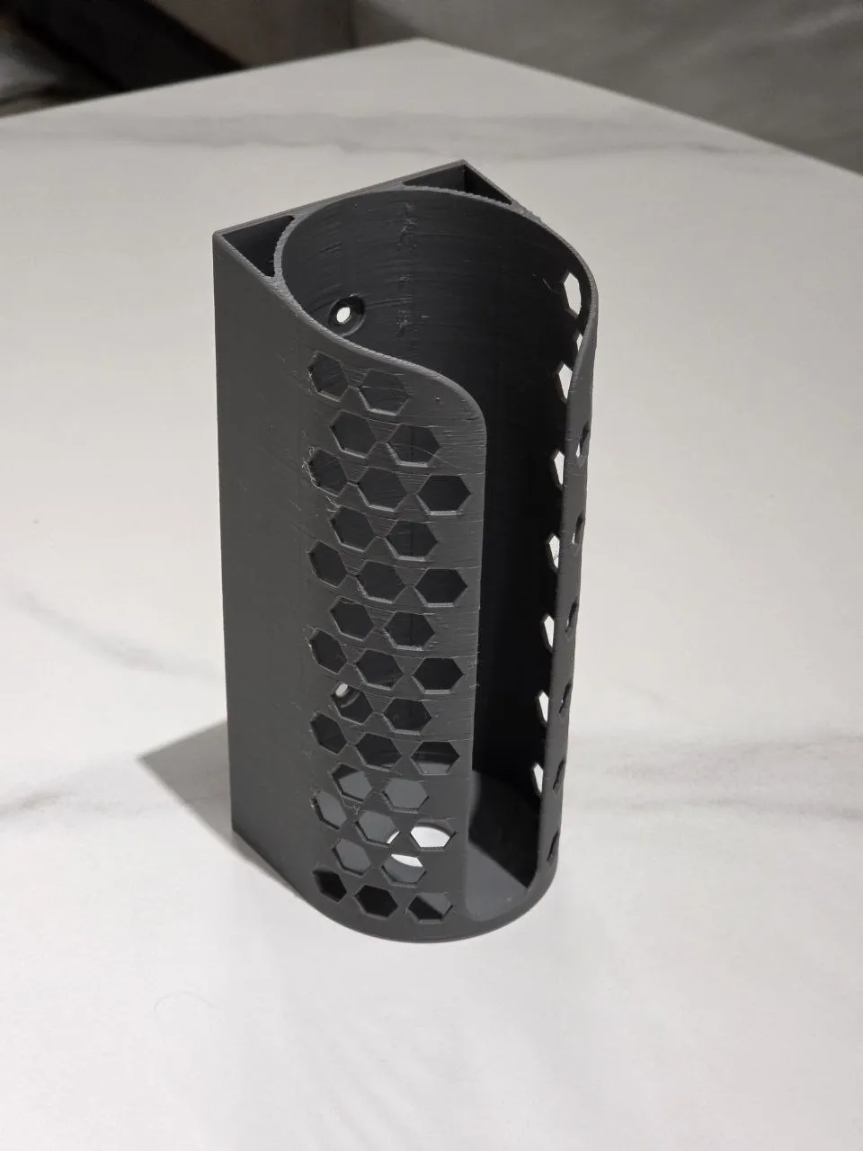 Honeycomb Trash Bag Holder - Free 3D Print Model - MakerWorld