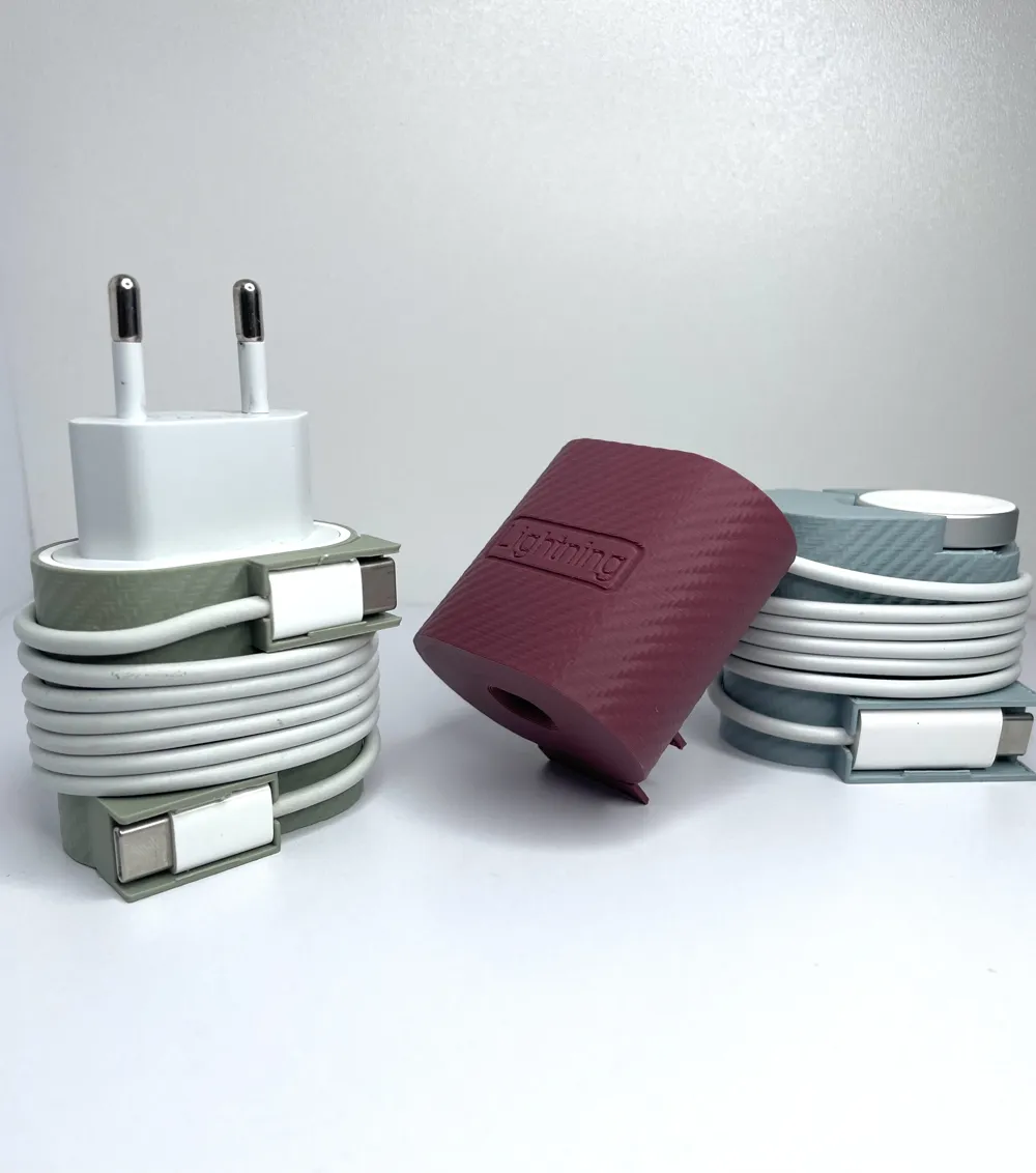 Organizzatore di cavi USB-C/Lightning/Watch da LayerDreamMakerWorld ...