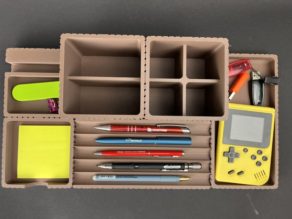 Desk Organizer System by Drukujemy3D.pl MakerWorld: Download Free 3D Models