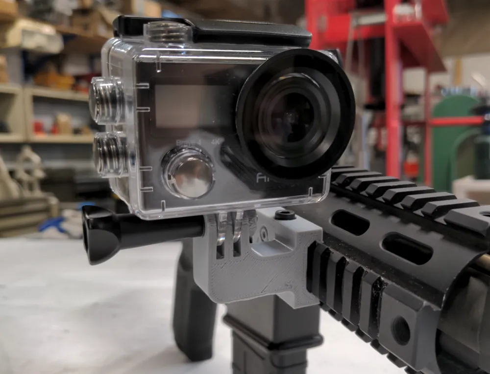 Action Cam/GoPro Picatinny Rail Mount by motivemachining MakerWorld ...