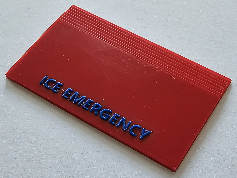 Emergency Ice Scraper by PaulD - MakerWorld
