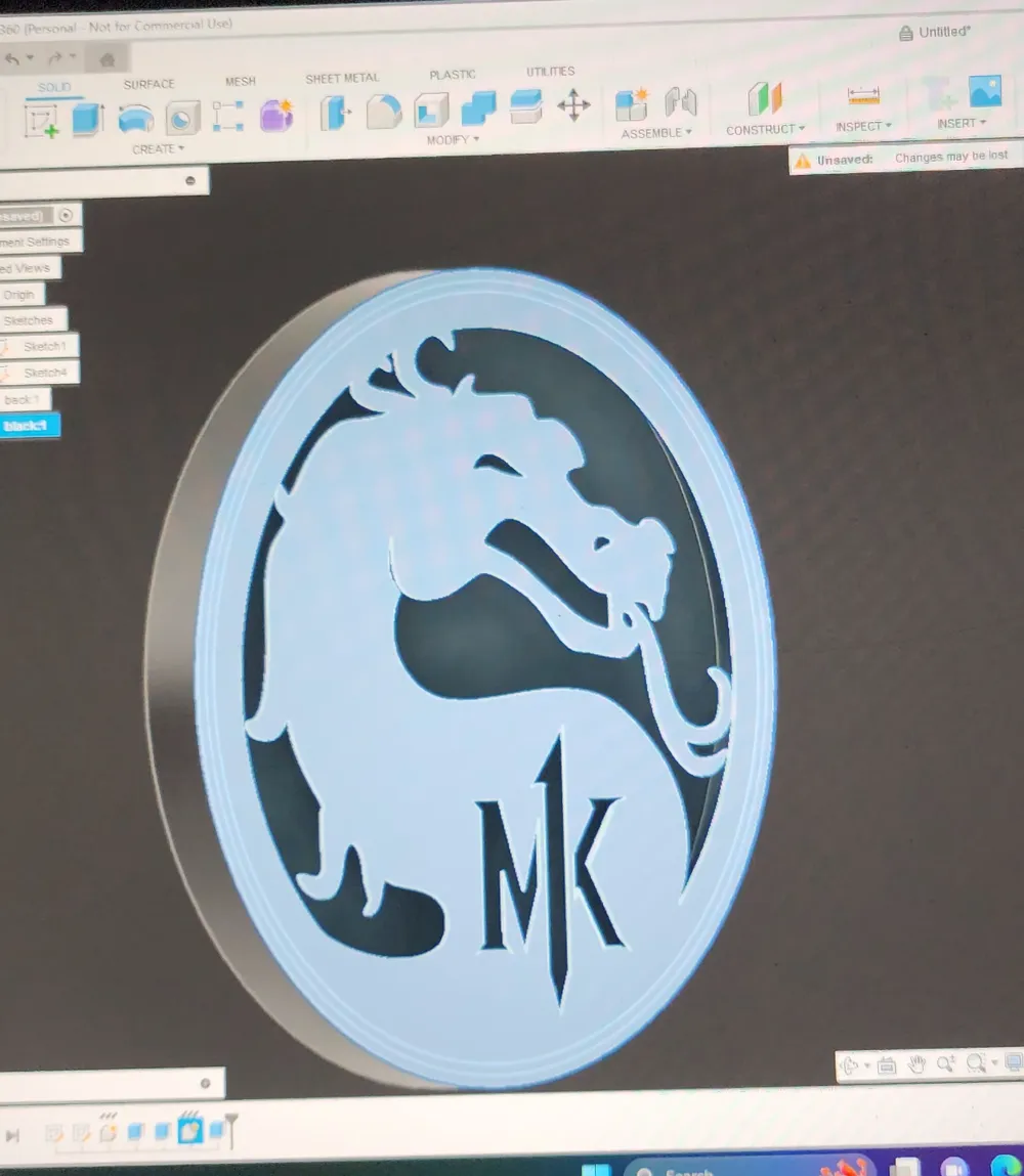 Mortal Kombat MK1 Lightbox by Joshuah.allen.koerber - MakerWorld