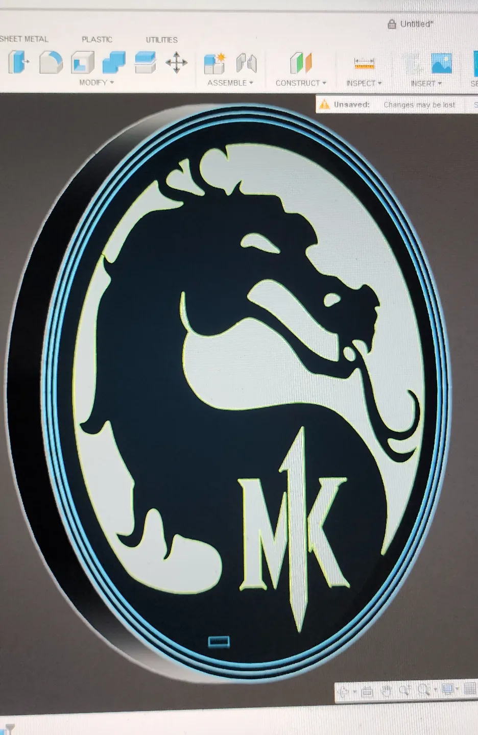 Mortal Kombat MK1 Lightbox by Joshuah.allen.koerber - MakerWorld