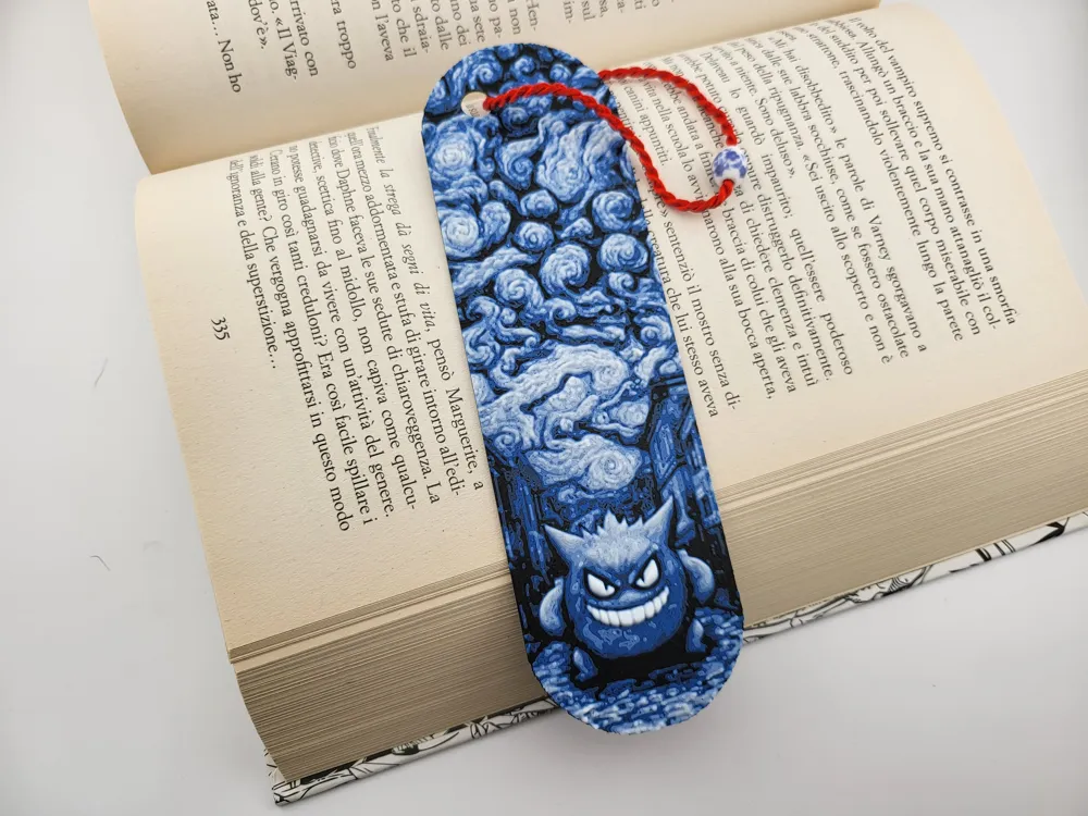 Gengar Bookmark – 3D Printed Ghost Pokémon Art by Mad power MakerWorld ...