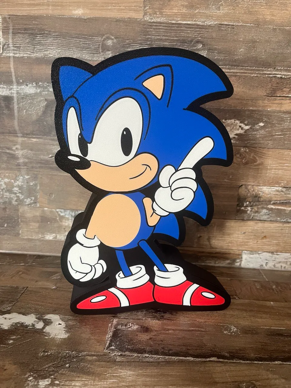Sonic lightbox by edgar.pusklevic - MakerWorld