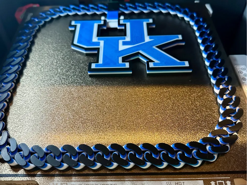 University of Kentucky Wildcats Chain - Free 3D Print Model - MakerWorld