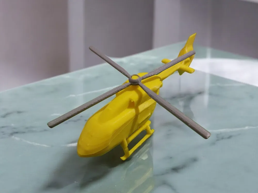 Helicopter Bk117d2 sculpture by Aemmaker - MakerWorld
