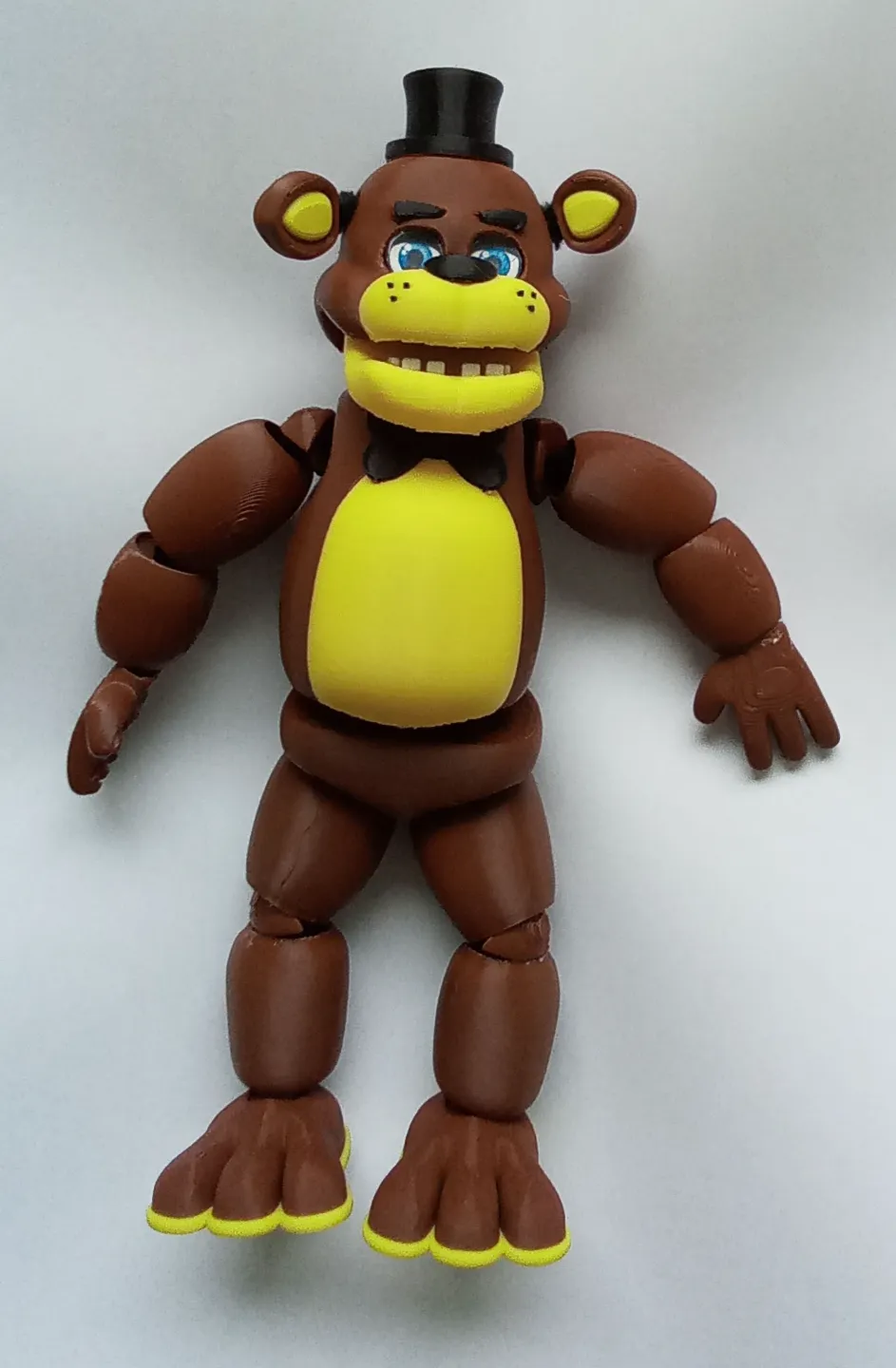 Freddy Five Nights at Freddy's posable figure - Free 3D Print Model ...