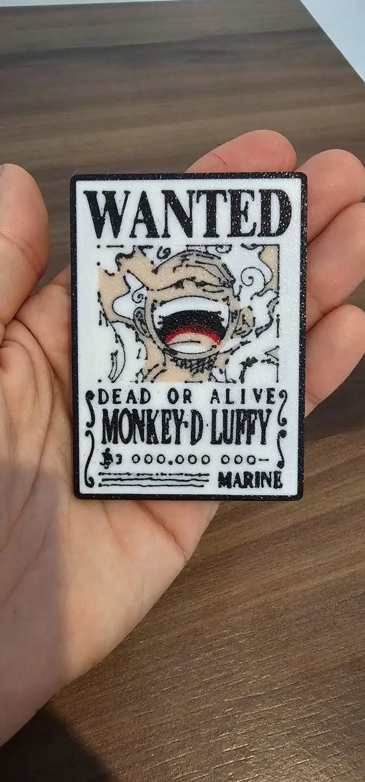 PROCURADO MONKEY D. LUFFY ONE PIECE por jlo3dMakerWorld: Baixe modelos ...