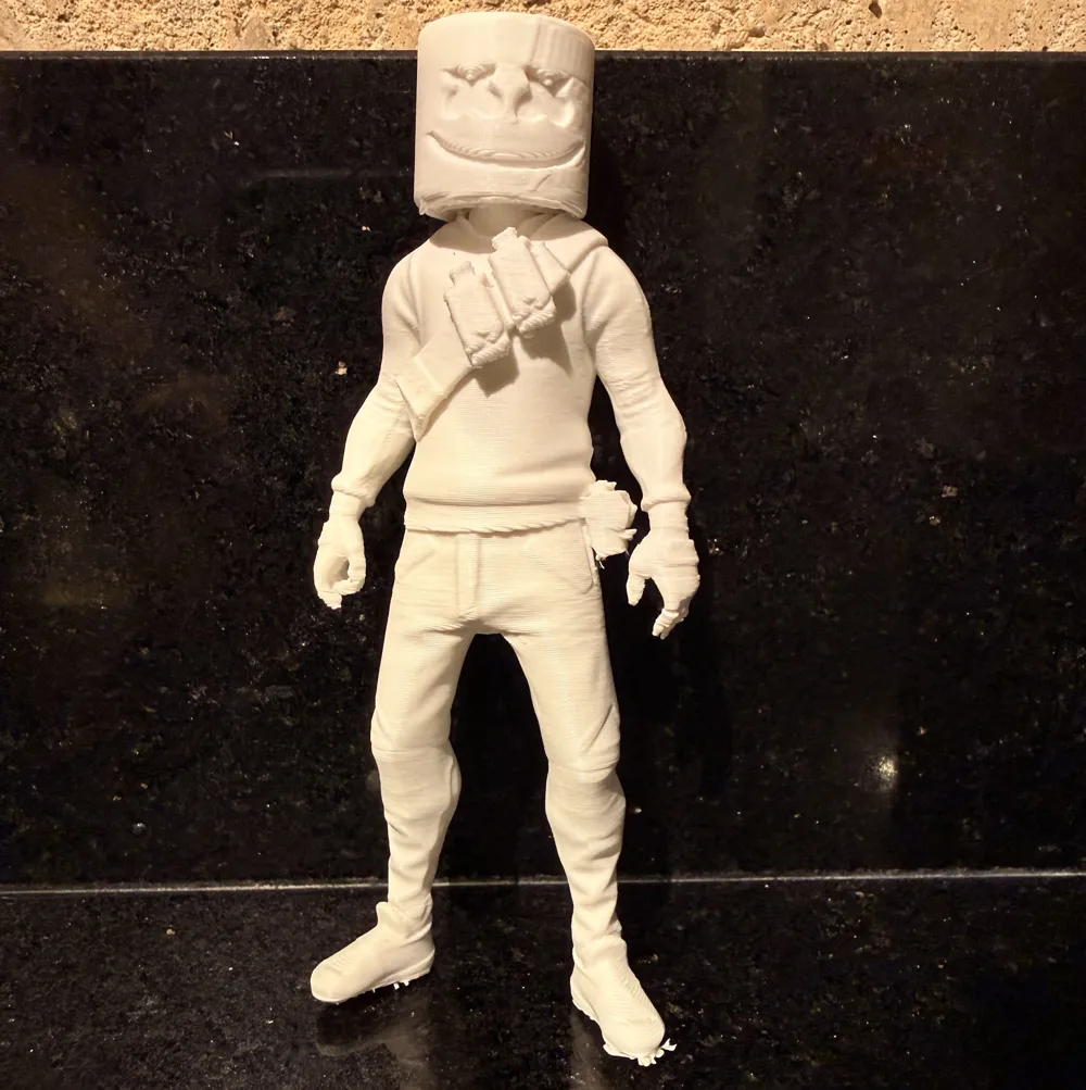 Marshmello Fortnite - Free 3D Print Model - MakerWorld