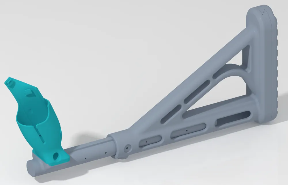 Quest 3 Adjustable Gunstock by Echoman20 MakerWorld: Download Free 3D ...