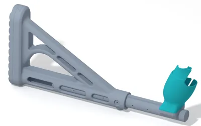 Quest 3 Adjustable Gunstock by Echoman20 MakerWorld: Download Free 3D ...
