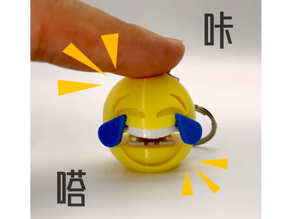 Emoji Cry Push Fidget Toy - Multi-Colored Parts by user_1107823285 ...